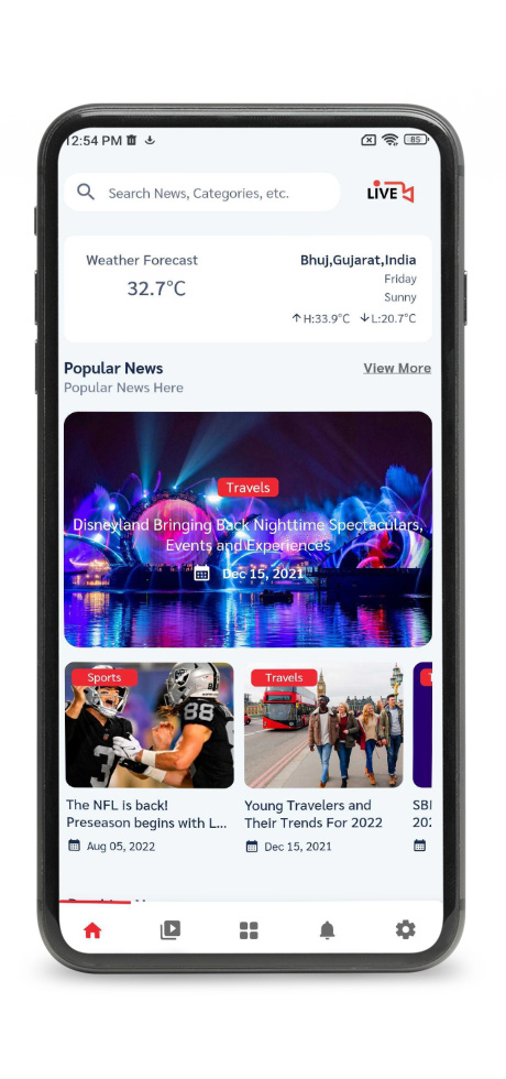 News App and Web -Flutter News App for Android and IOS App | News Website with Admin panel by WRTeam